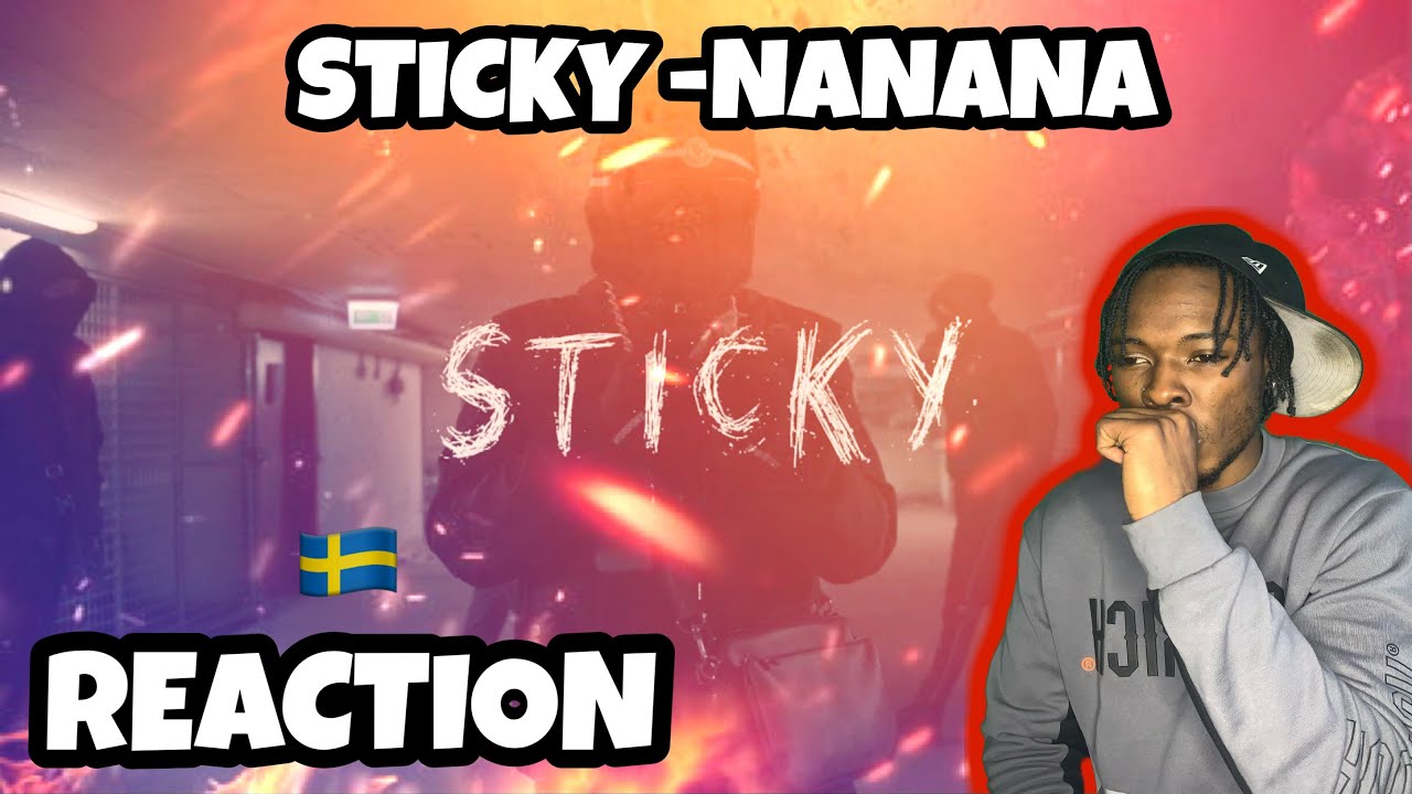AMERICAN REACTS TO SWEDISH RAP! Sticky - NANANA (ENGLISH LYRICS) @De ...