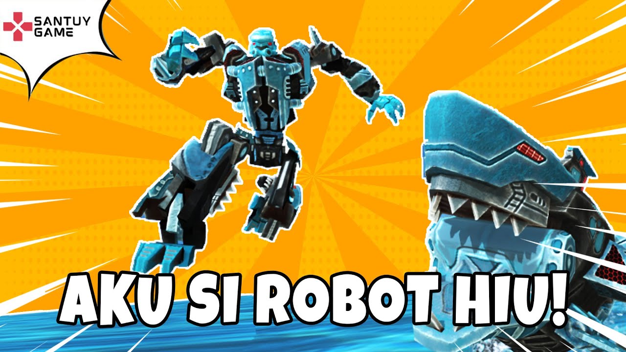 Menjelajahi Lautan dan Kota Sebagai Robot Hiu - YouTube