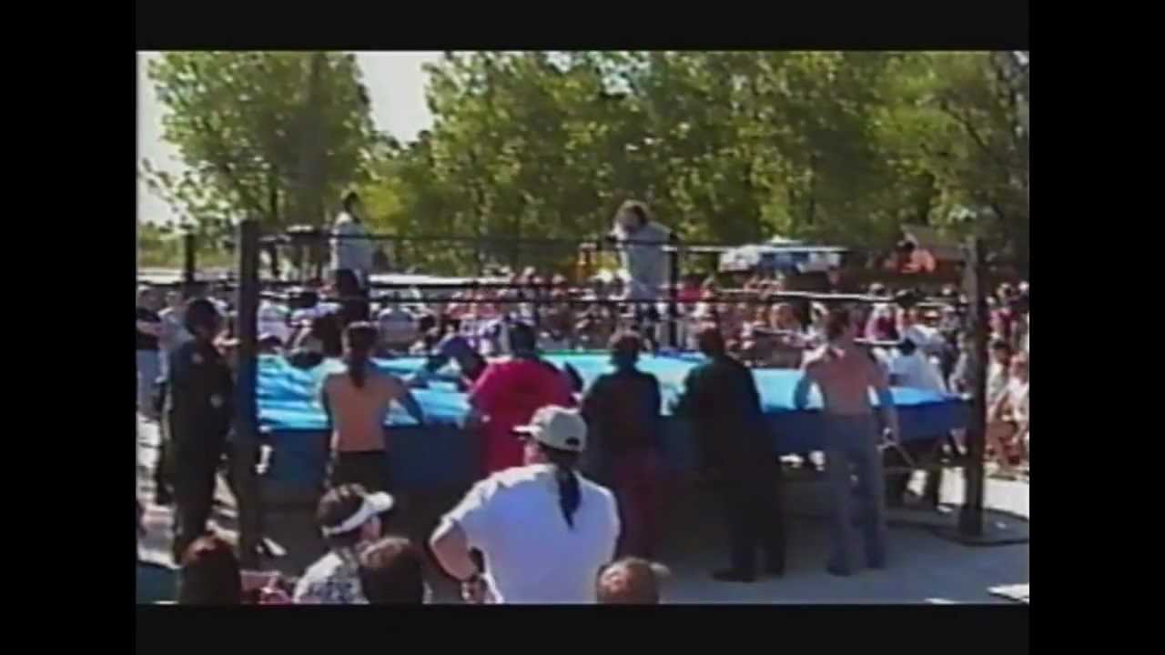 Eric Freedom vs. WCW's Tuff Tom LUMBERJACK MATCH - YouTube