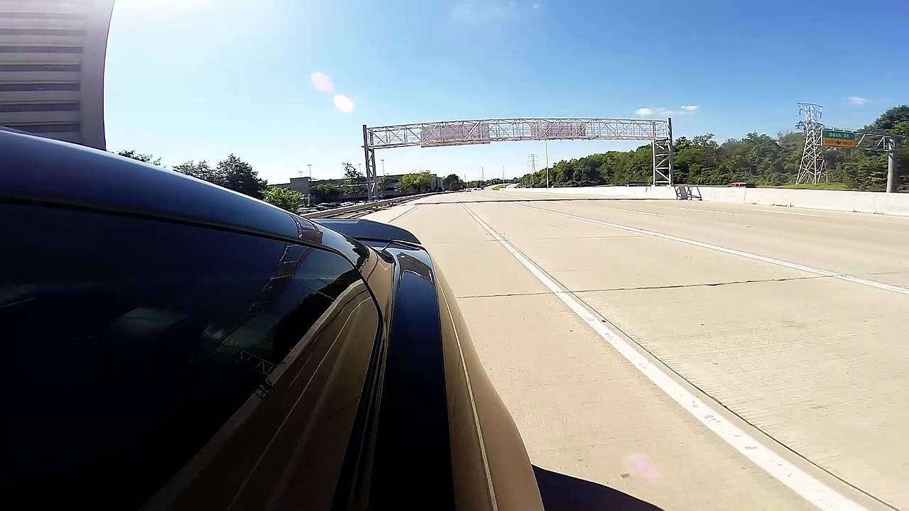 Mustang Cobra 550HP Drops The Hammer Under a Bridge + On Ramp ...