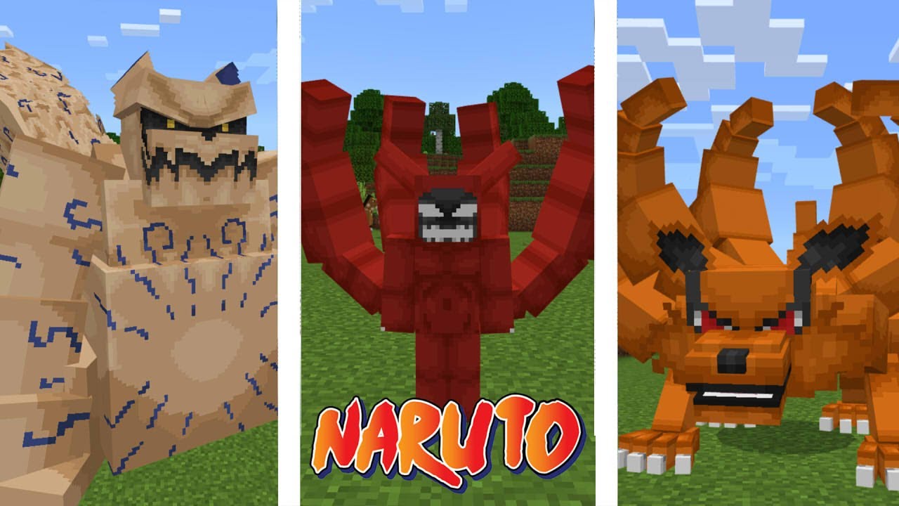 Saiu Finalmente a Nova Addon de Naruto igual o Mod de PC com Kurama ...