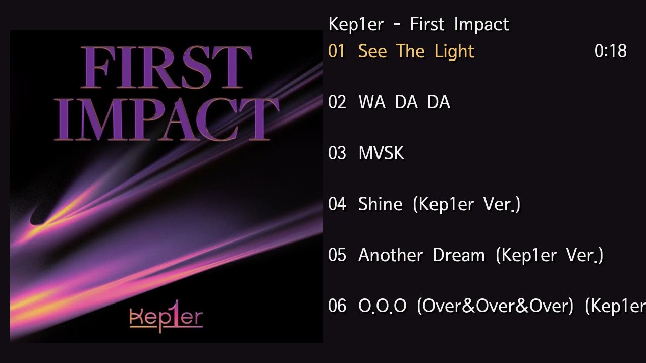 [Full Album] Kep1er (케플러) - First Impact (Corrected) - YouTube