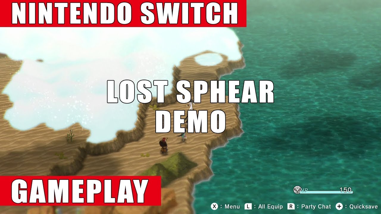 Lost Sphear Nintendo Switch Demo Gameplay - YouTube
