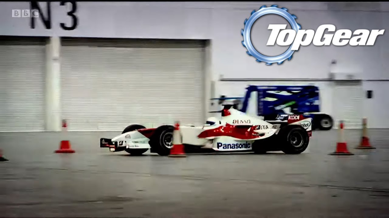 IN-DOORS SPEED WORLD RECORD Top Gear | 4K 60fps AI Upscale #topgear # ...