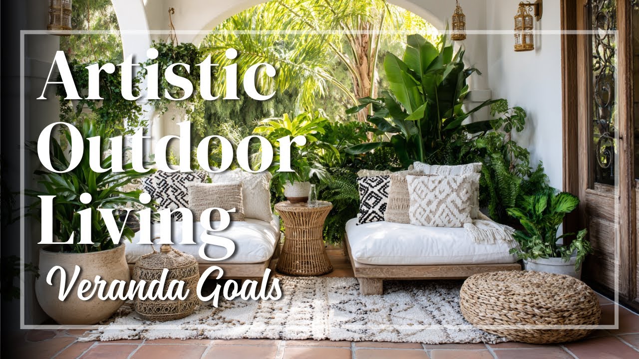 Bohemian Veranda Decor for Small Homes, Free Spirited Layers That Feel ...