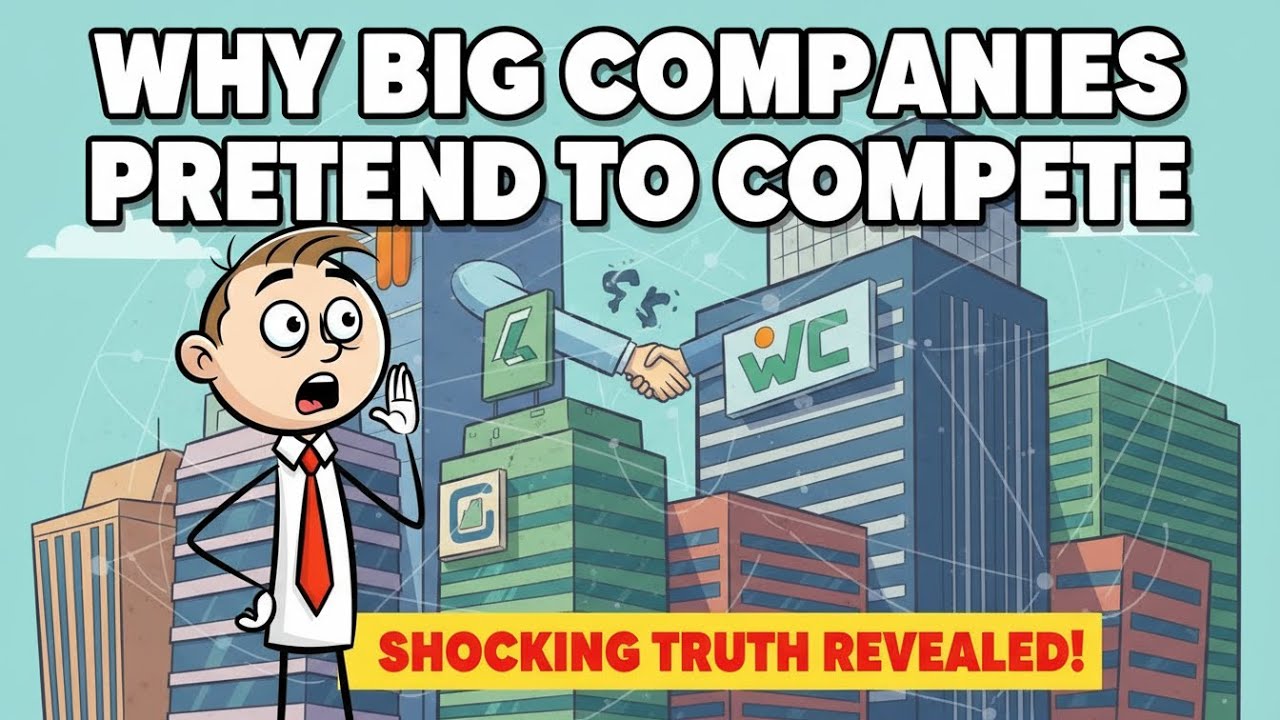 Why Big Companies Pretend to Compete - YouTube