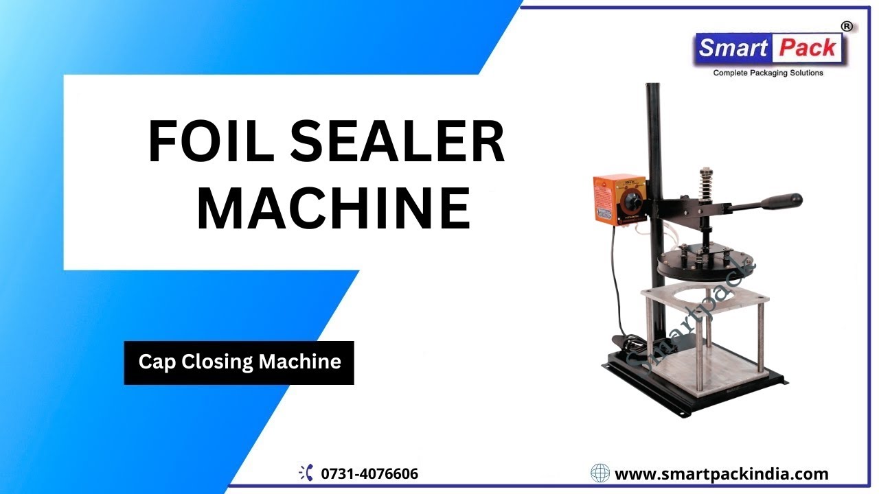 FOIL Sealing Machine - Hand Operated Sealing Machine [Cap Closing ...
