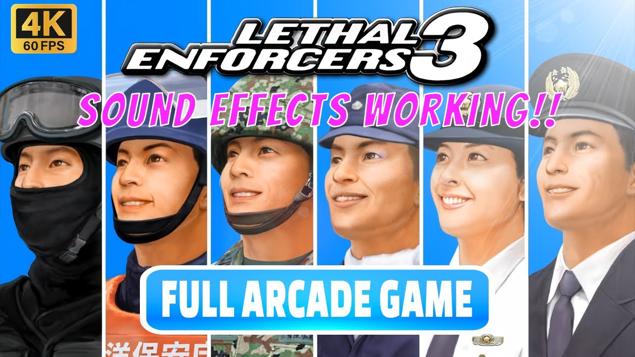 Lethal Enforcers 3 (2004) Arcade 4k/60fps ALL SOUNDS WORKING! Full Playthrough - YouTube