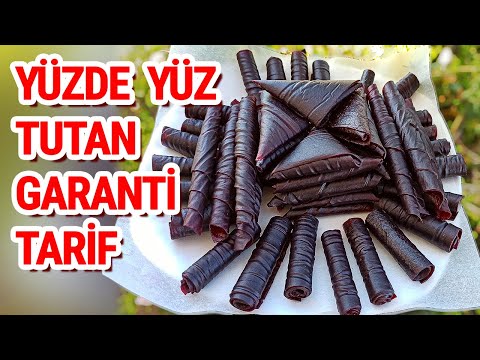 Mürdüm Eriğinden Pestil Yapmak Hiç Bu Kadar Kolay Olmamıştı ! | Emine'nin Köy Mutfağı