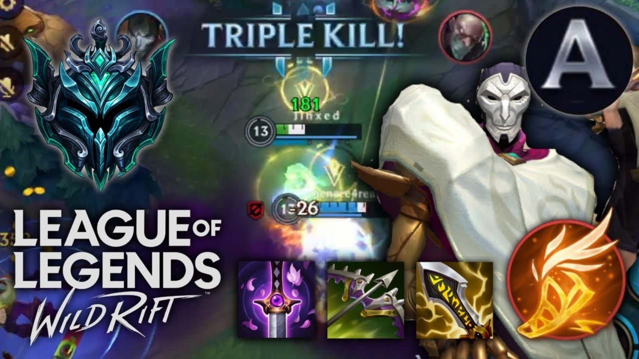 JHIN RUNES FLEET FOOTWORK IS BROKEN IN SEASON 5 | GAMEPLAY WILD RIFT ...