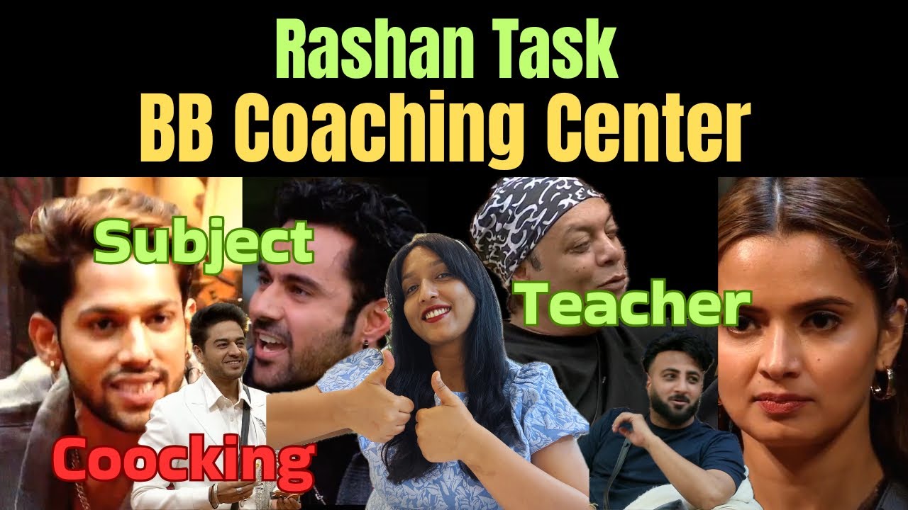 Bigg Boss 19 Rashan Task Full Details | BB Coaching Center | Gaurav ...