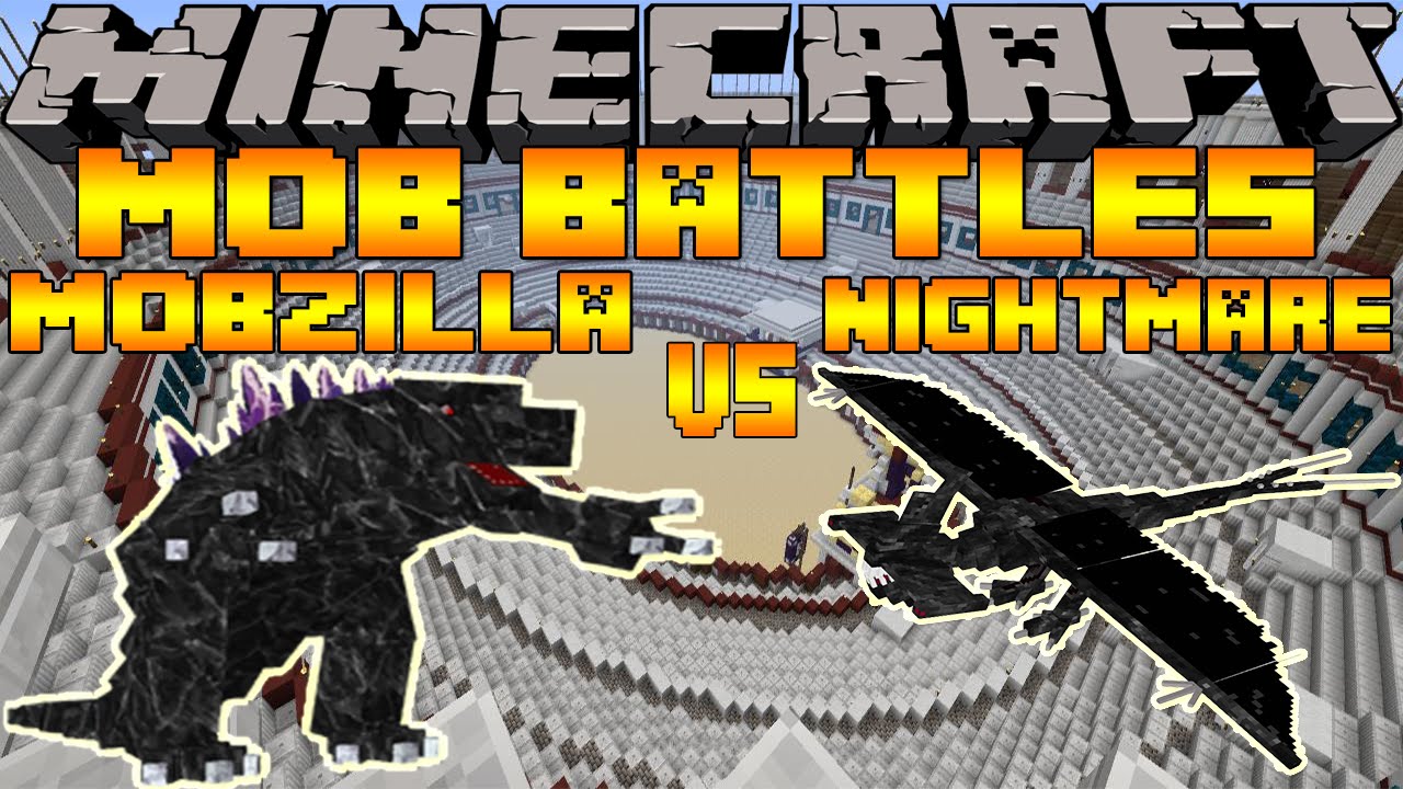 Minecraft Mob Battles Season 2: Mobzilla Vs. Nightmare - My Laptop Gave ...
