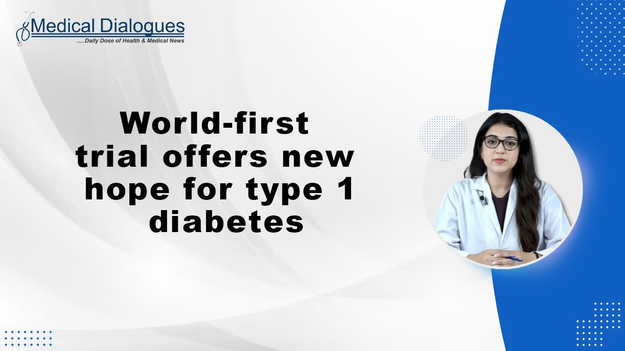 World first trial offers new hope for type 1 diabetes - YouTube