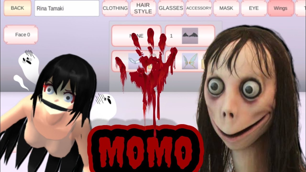 Sakura Berubah Jadi HANTU MOMO‼️😱 + Tutorial - Sakura School Simulator ...