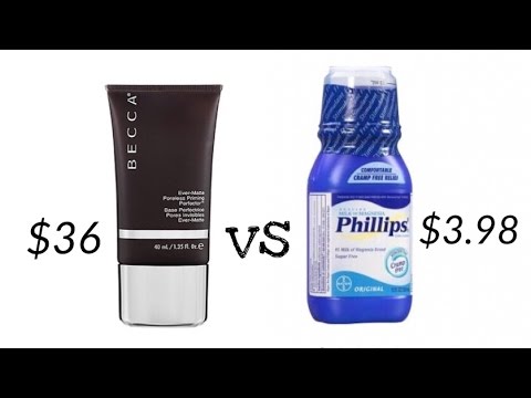 Battle of primers! Milk of Magnesia VS Becca Ever Matte Poreless Primer ...