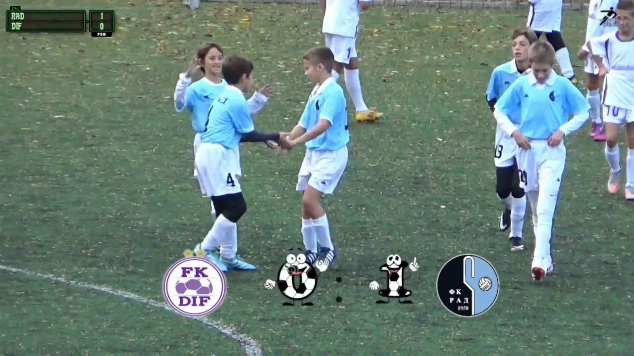 Rad - FSFV (DIF) 2:0 / 2004. godiste - YouTube