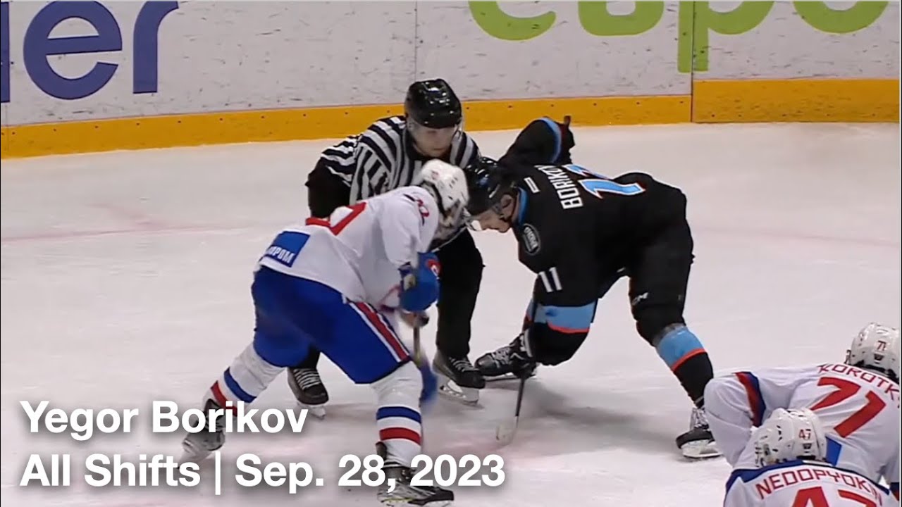 Yegor Borikov (DSB11) | All Shifts | Dinamo-Shinnik Bobruysk vs. SKA ...