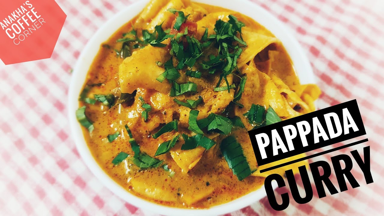 Pappada Curry || Easy recipe😋😋 || പപ്പട കറി.. - YouTube
