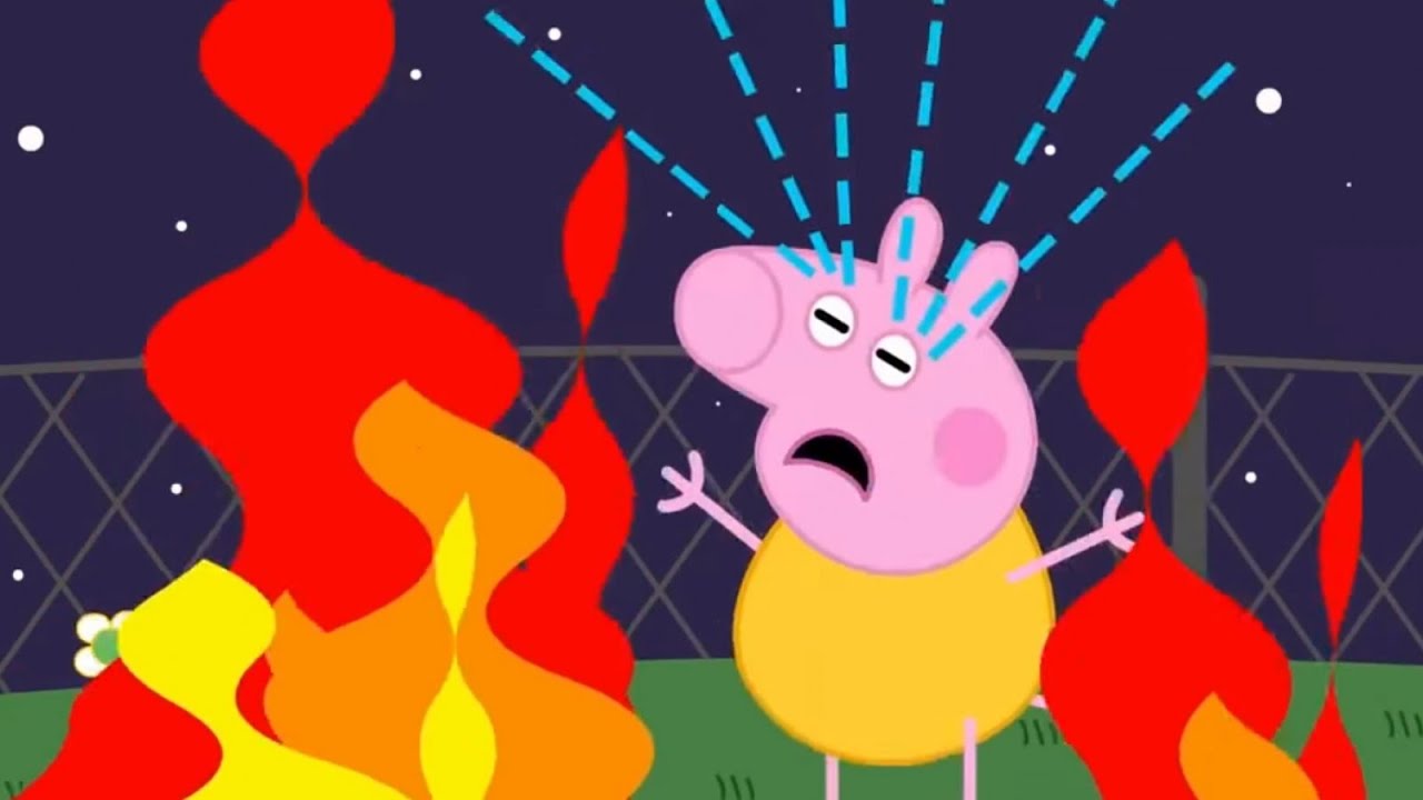 Peppa Pig Is Afraid!? Mummy Pig - Peppa Pig Funny Animation - Full ...