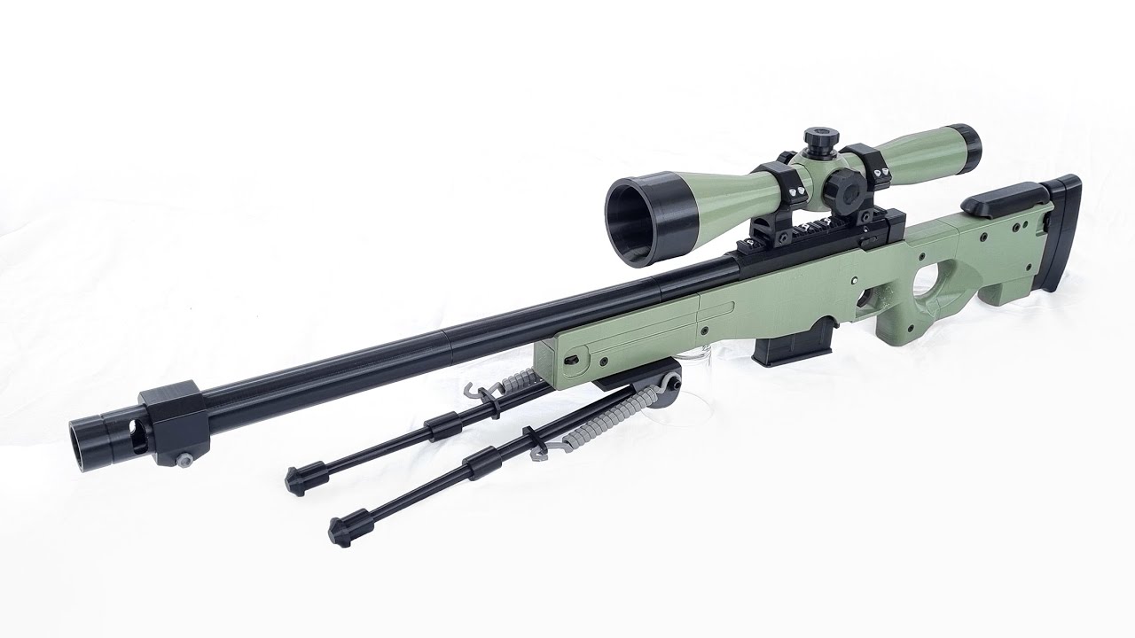 3D Printed TF2 AWPer Hand (Conversion Kit for Bolt Action Shell ...