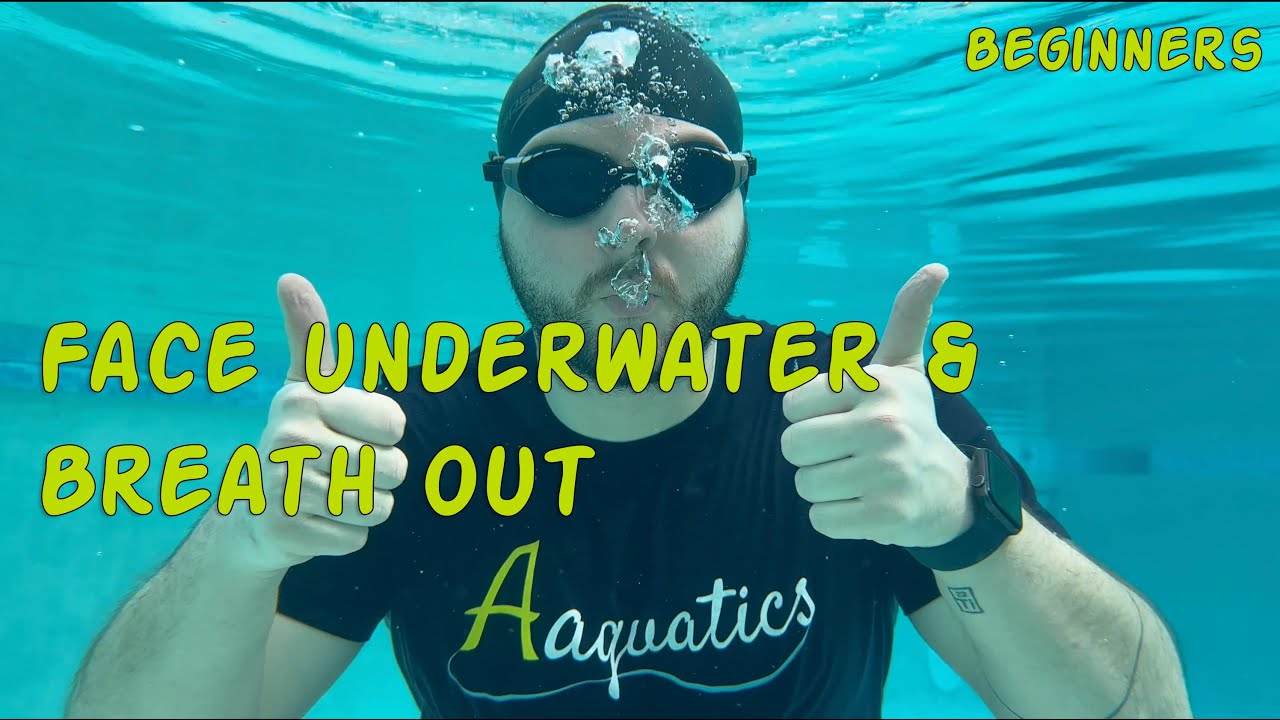Learn how to put your face underwater & breathe out with these simple ...