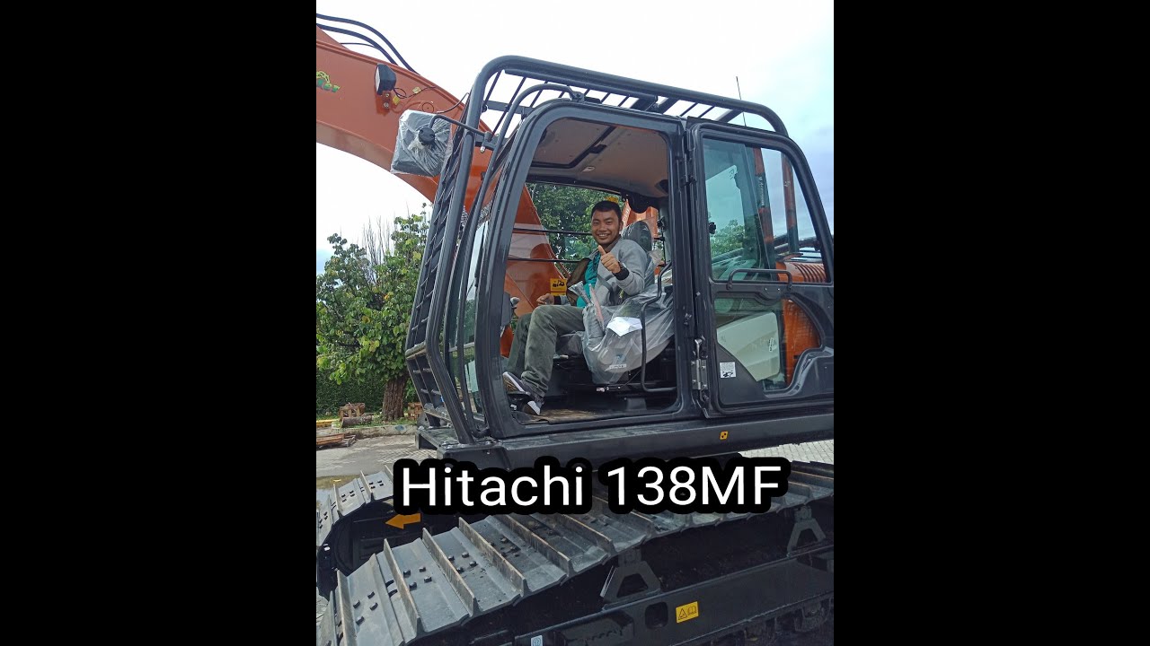 Momen pembelian satu unit alat berat Excavator HITACHI 138 MF - YouTube