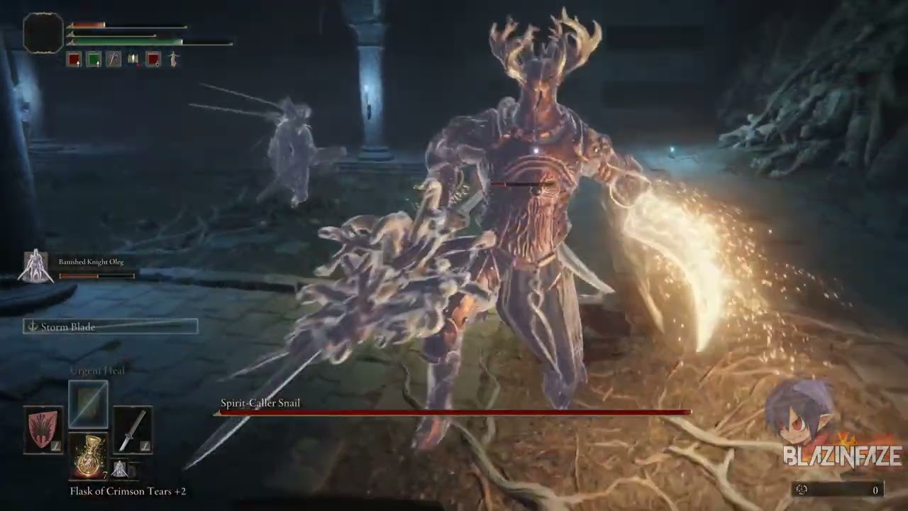 Spirit-Caller Snail Boss Fight (Elden Ring, PlayStation 5) - YouTube