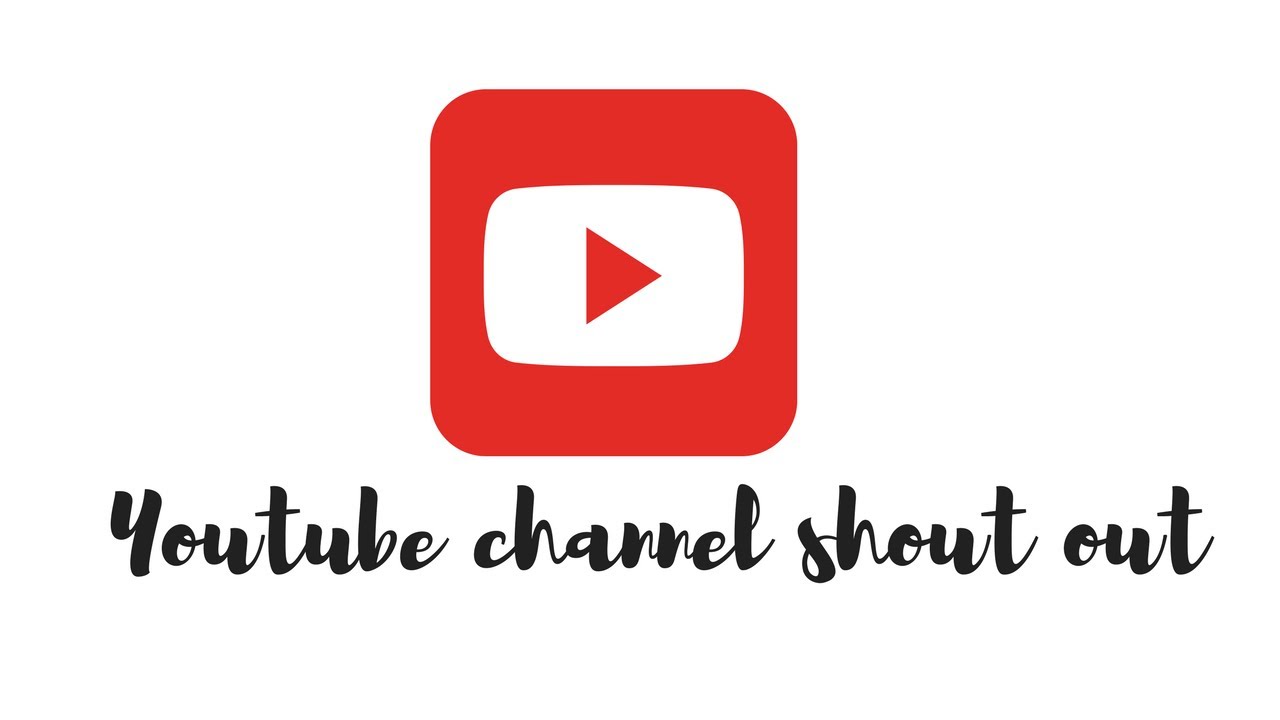 July 2017 Youtube channel shout-out - YouTube