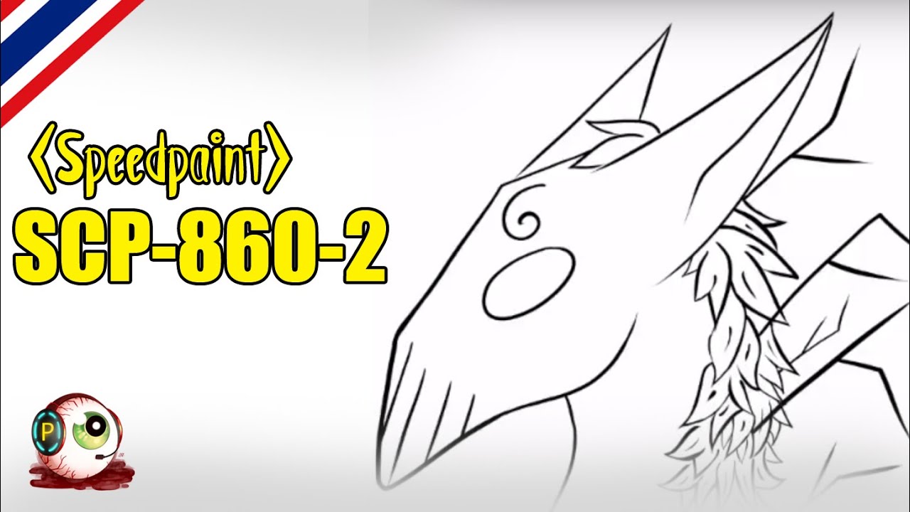 [Speedpaint] Line art, SCP-860-2 - YouTube