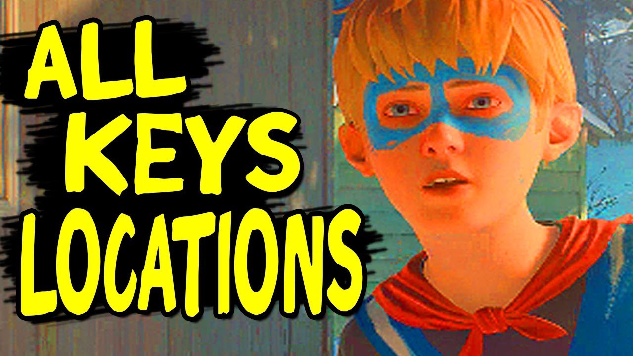 ALL KEYS LOCATIONS - Garage Key - Car Door Keys - The Awesome ...