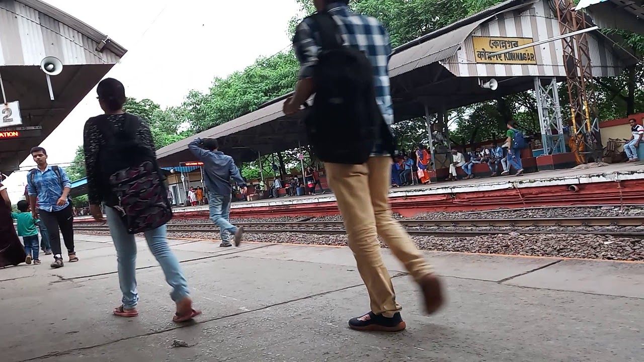 Konnagar station passing Howrah Rampurhat mayurakshi fast passenger ...