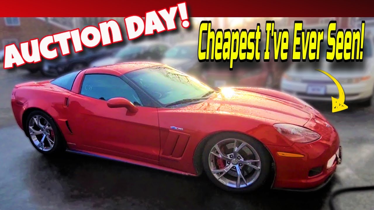 I bought a Salvage Title 505hp Z06 Corvette - Flying Wheels - YouTube
