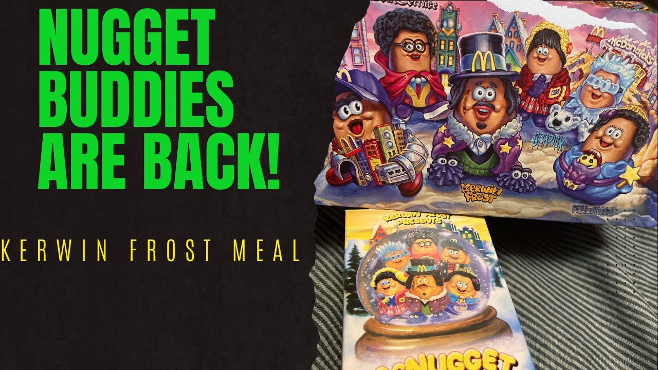New McDonald’s Kerwin Frost box bringing back the Nugget Buddies ! # ...