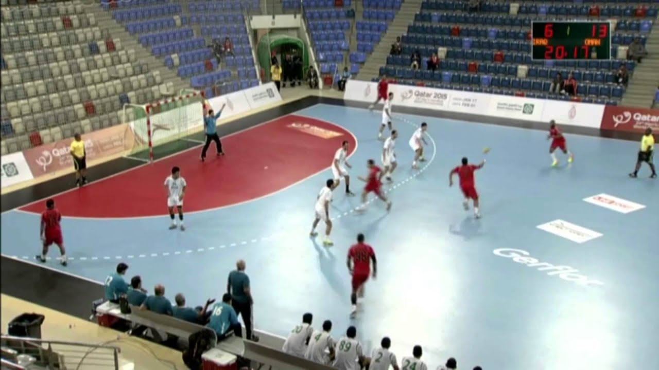 Iraq 26-33 Oman | Asian Handball Championship 2014 - YouTube