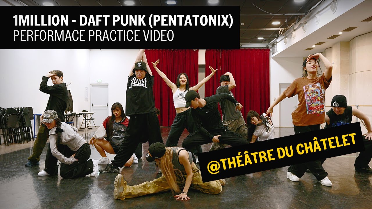 1MILLION | Pentatonix - Daft Punk Performance Practice Video - YouTube