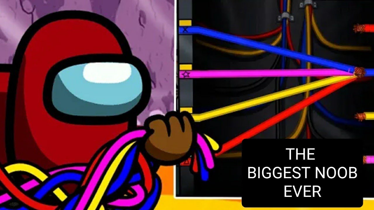 when noob plays among us !!! enjoy #1# - YouTube