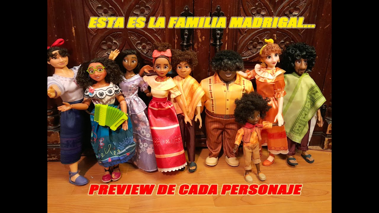 REVIEW: Esta es la familia Madrigal 📦🇨🇴 #encanto #disney #encantodolls ...