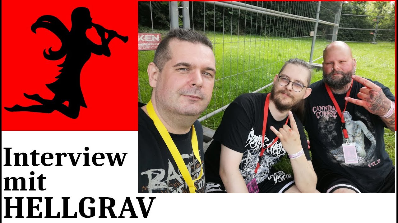 HELLGRAV Interview auf dem Rage Against Racism Festival, 01. Juni 2024, by Nightshade TV - YouTube