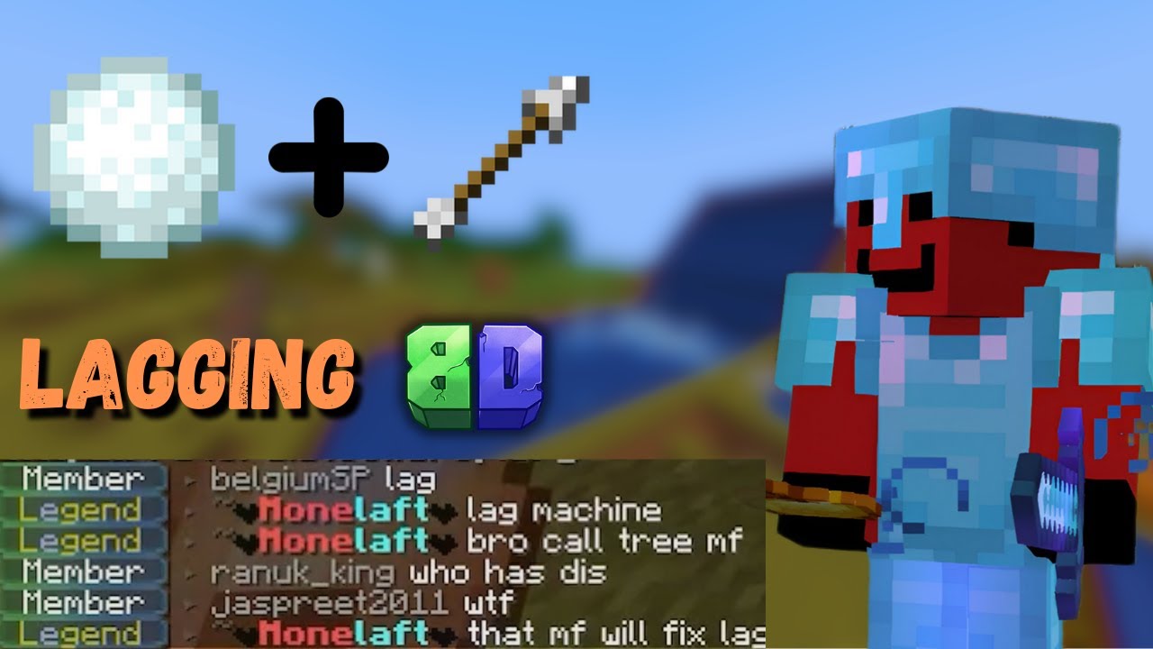 Destroying BlockDrop SMP by Lag Machine 🤯 | 10000 Arrows and 10000 ...