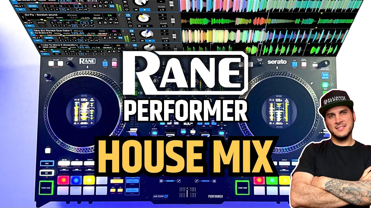 RANE PERFORMER : PERFORMANCE MIX 4 DECK - HOUSE ELECTRO - YouTube