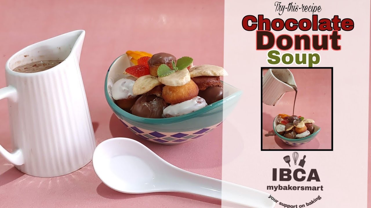 Chocolate Donut Soup | how to make chocolate donut soup recipe | how to ...