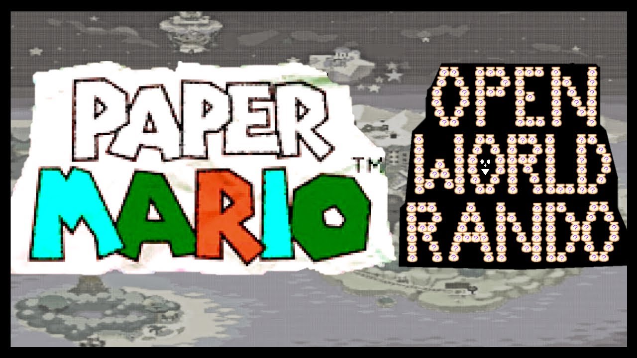 Paper Mario: Open World Randomizer - Speed Seed and then QUADRUPLE PAIN ...