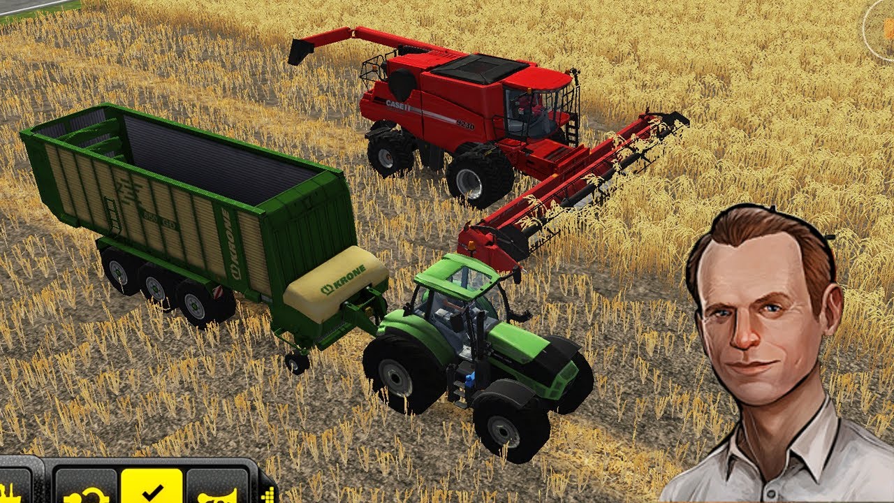 Fs14 Farming Simulator 14 - Loading Straw in Wagon Timelapse - YouTube