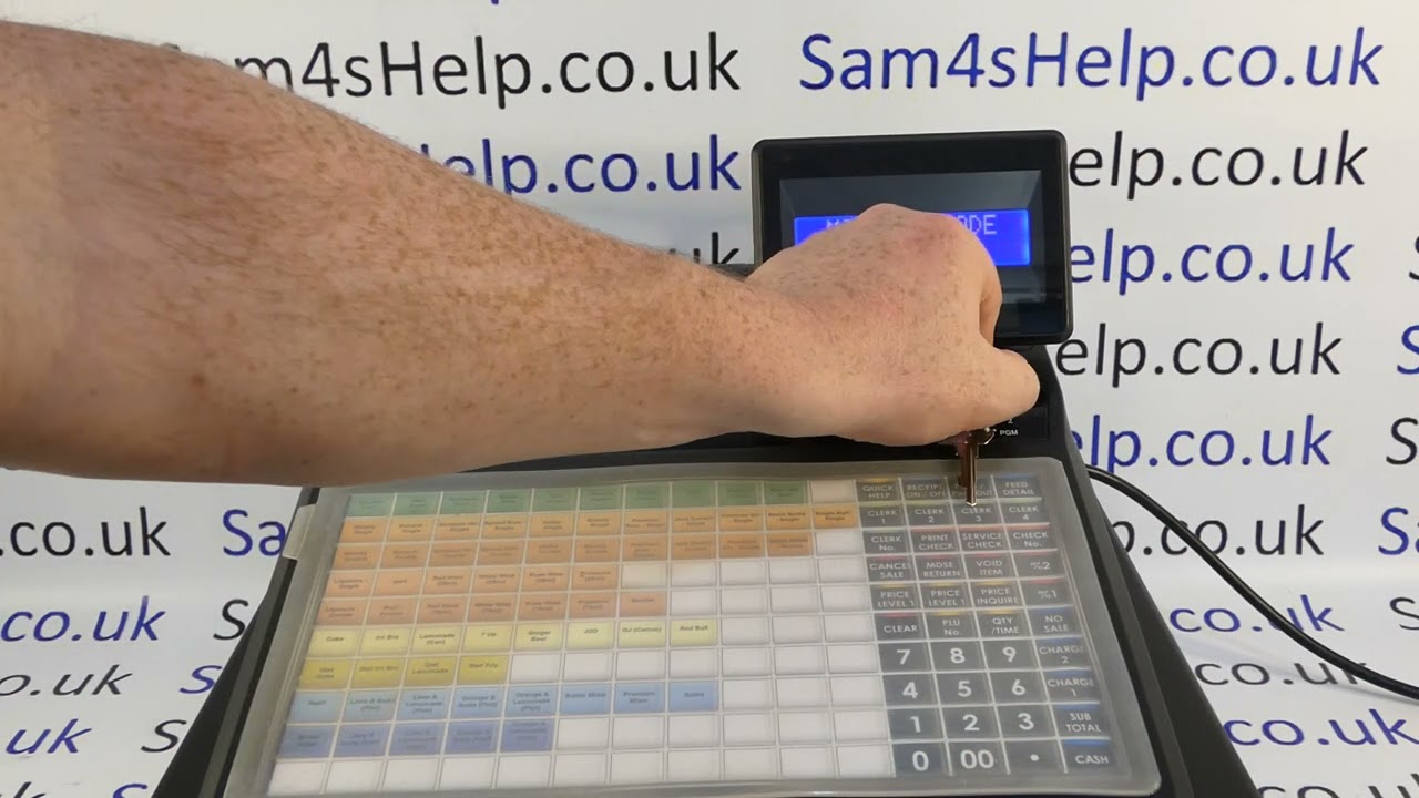 How To Re-Activate Journal Audit Printer Roll Sam4S ER-900 / ER900 / ER ...