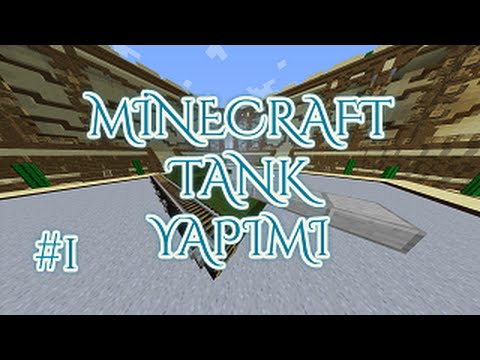 Minecraft Tank Yapımı  - Minecraft Araç İnşaaları #1