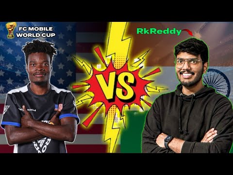 Fc Mobile World Cup 🏆 Group Qualifications: 🇺🇸USA Vs 🇮🇳INDIA @RkReddy [Full Matches] - FC MOBILE