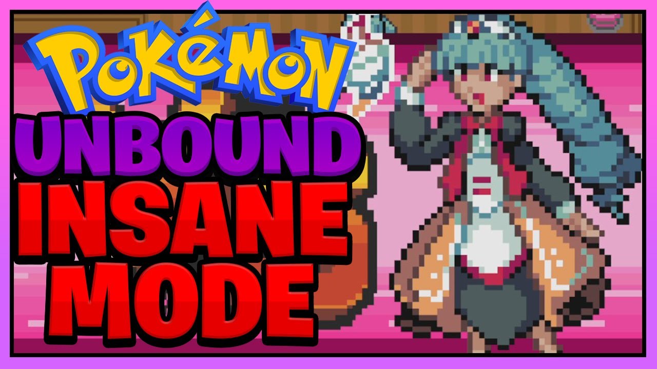 SHE IS ACTUALLY UNBEATABLE! Pokemon Unbound Insane Mode! - YouTube