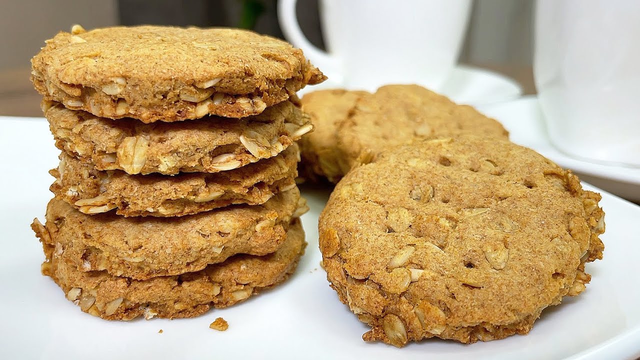 🍪 Verdauungskekse, meistverkaufte Kekse! Lecker und gesund! - YouTube