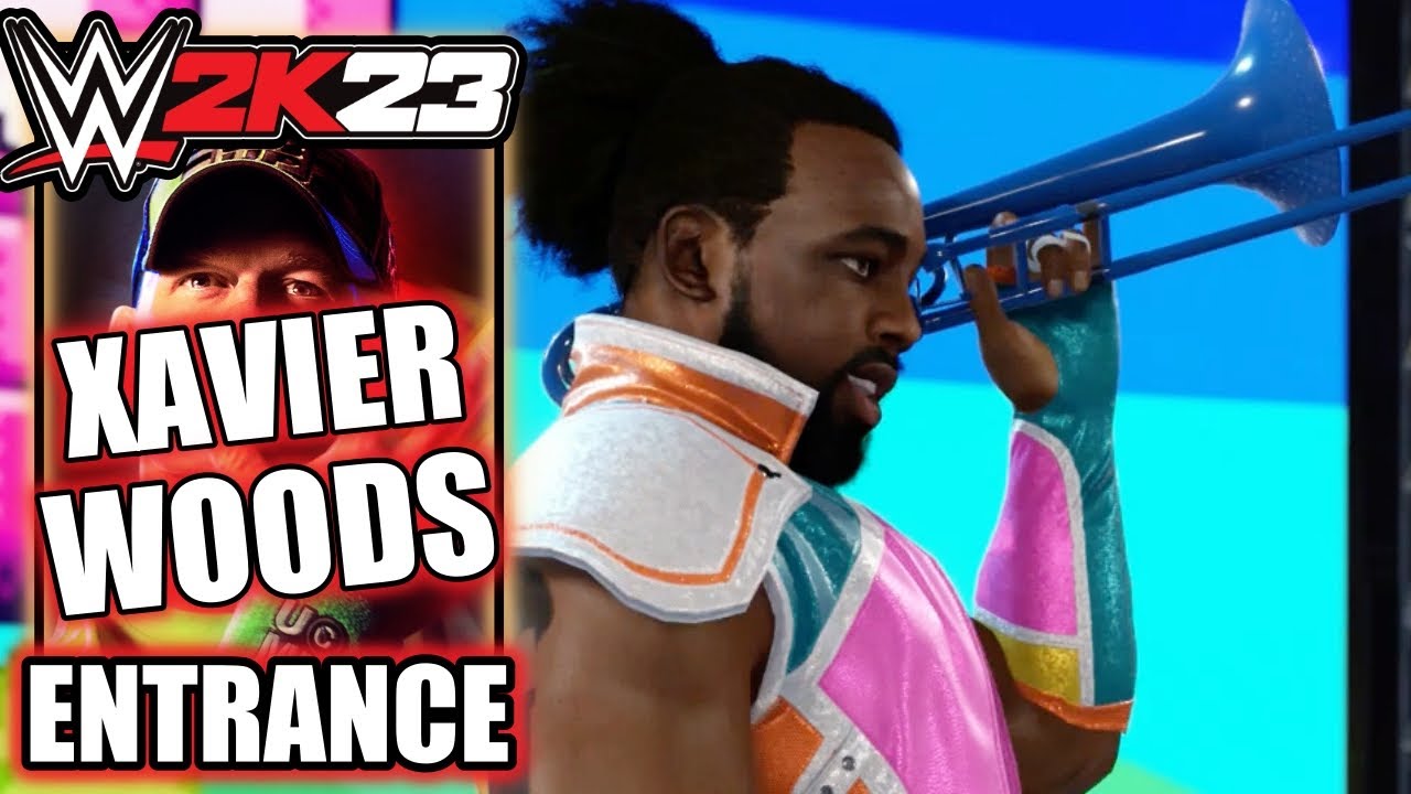 WWE 2K23 Xavier Woods Entrance Cinematic - YouTube