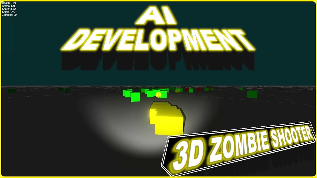 THE TOP AI ZOMBIE SHOOTER GAME DEVELOPING TEXT PROMPTS GENERATE AAA ...